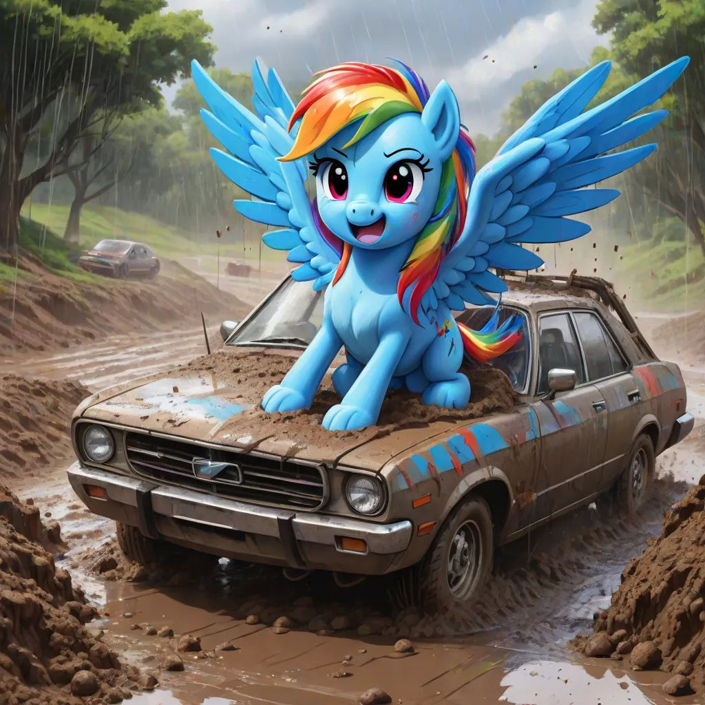 Stuck in the Mud: A Rainbow Dash Adventure | Story.com
