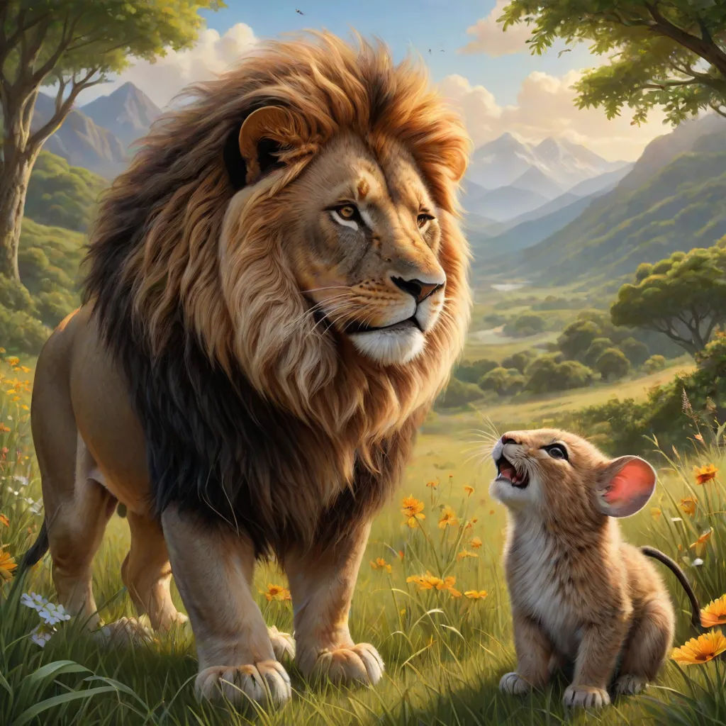 The Kindness of Leo the Lion | Story.com