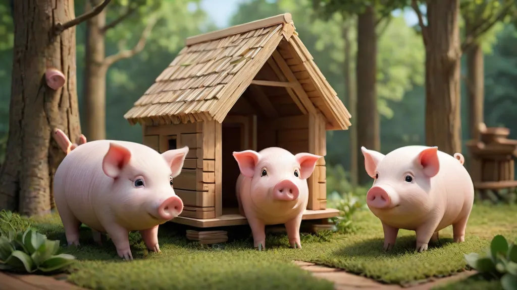 Watch:The Three Little Pigs and Their Houses | AI Children’s Videos ...