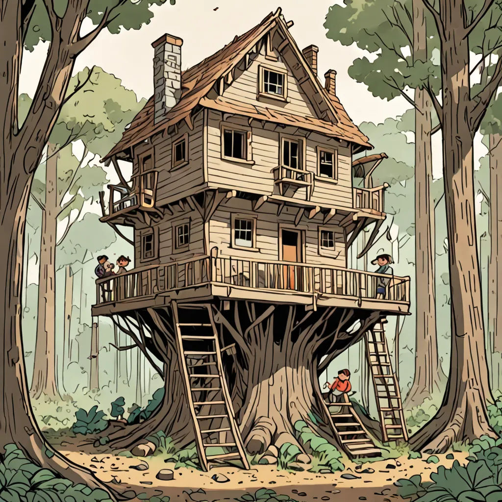 The Mega Tree Fort Mansion | Story.com