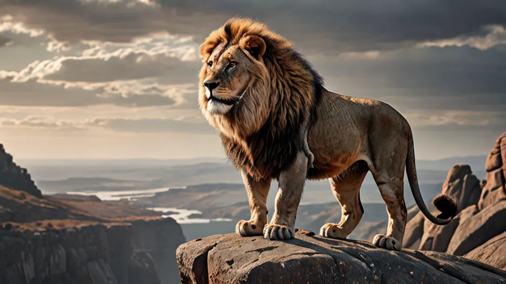 Watch:The Fearless Lion | AI Adventure Videos | Story.com