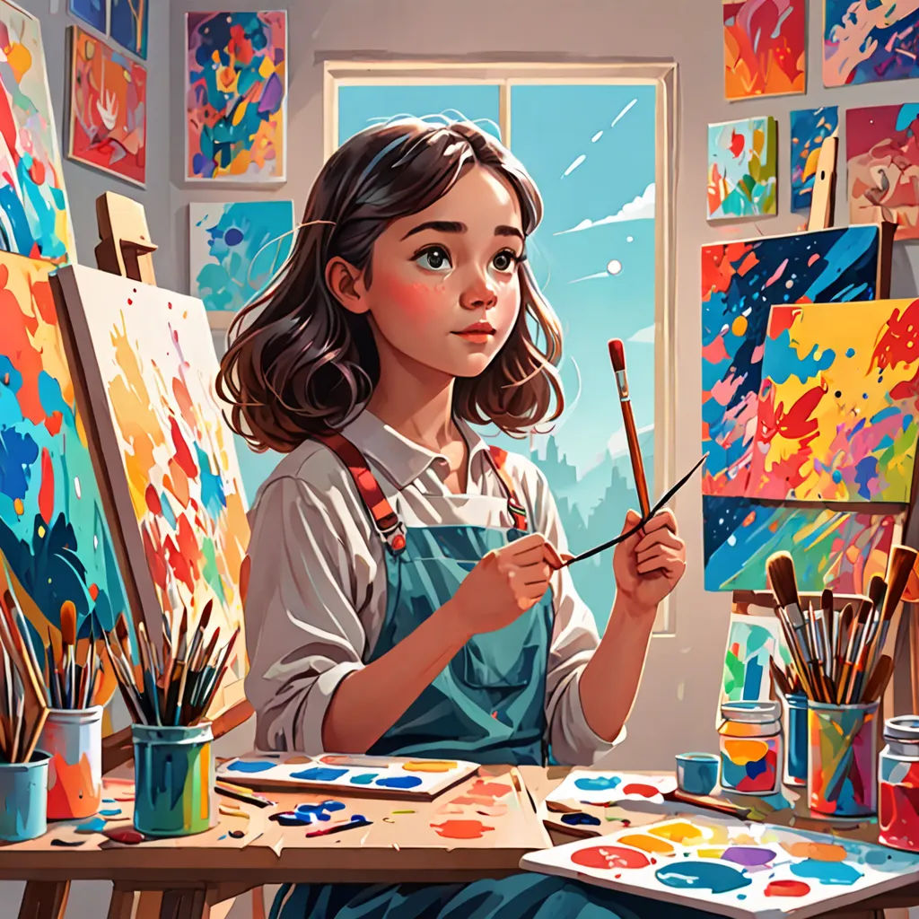 Emily and the Magic Paintbrush | Story.com