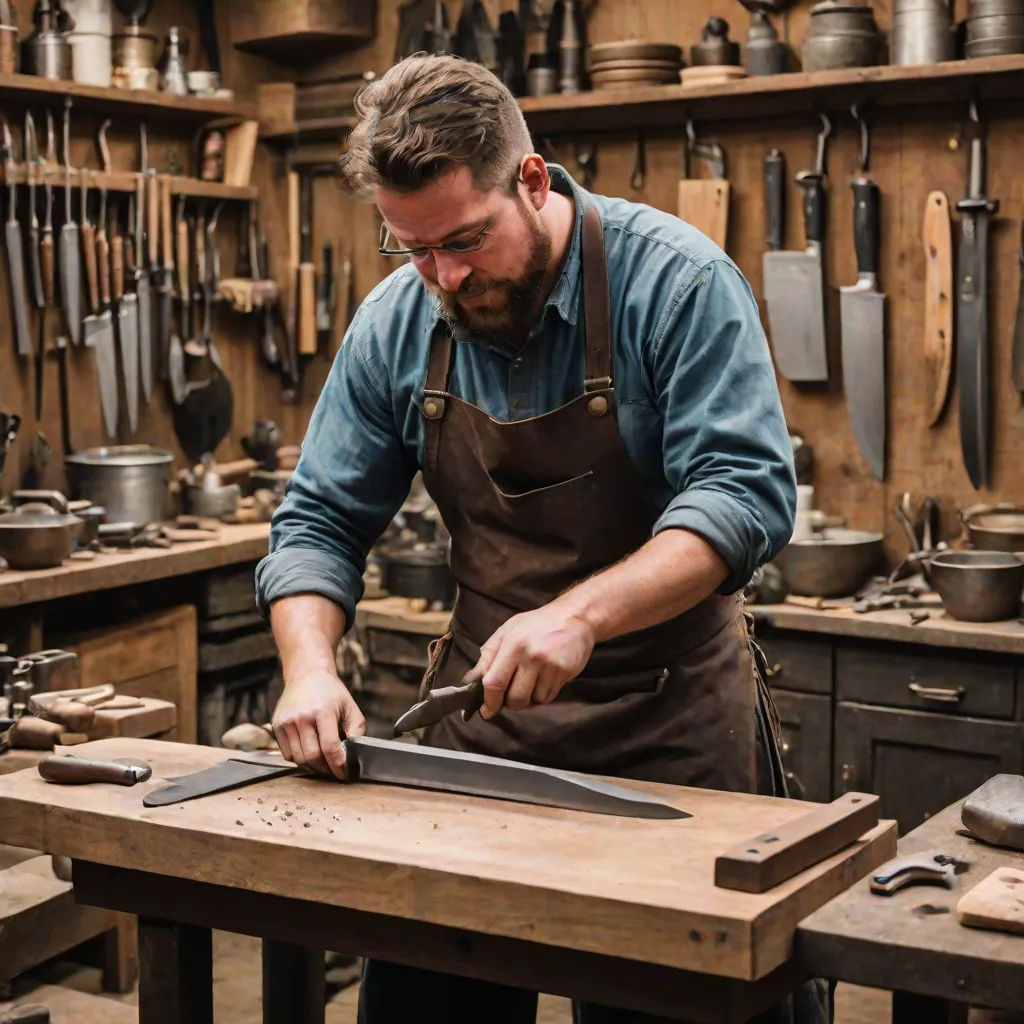 The One-Handed Bladesmith | Story.com