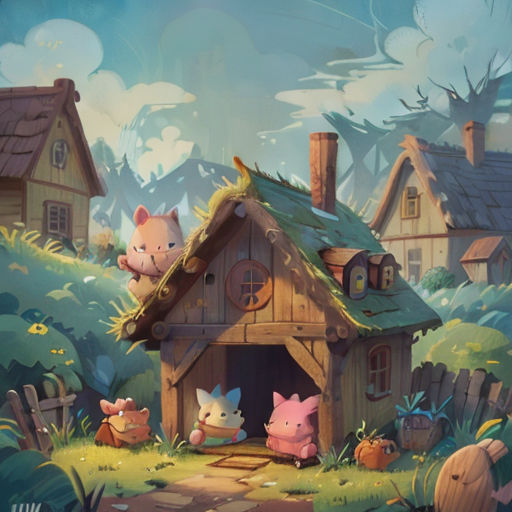 The Three Little Pigs: A Comic Strip | Story.com