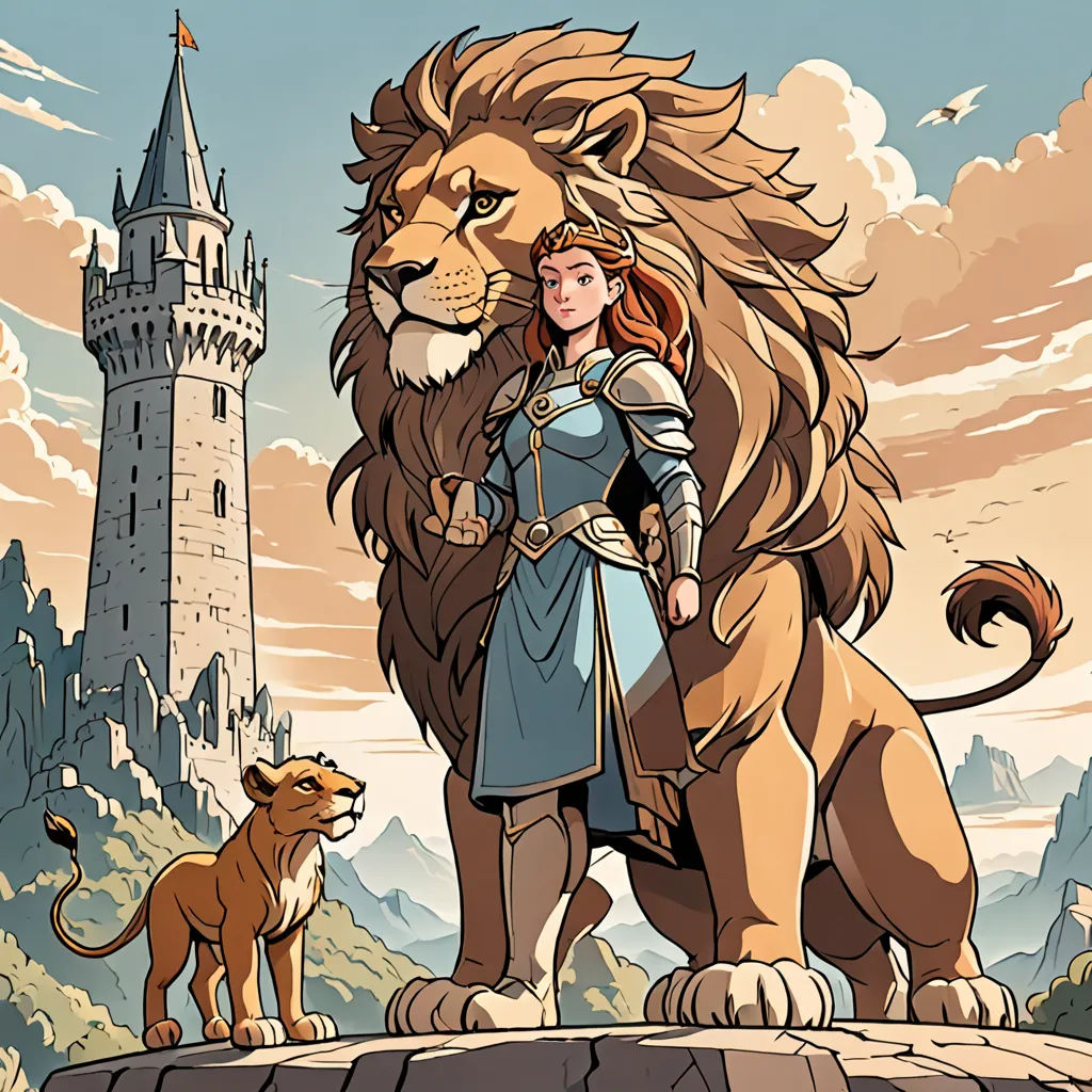 The Brave Princess and the Lion | Story.com