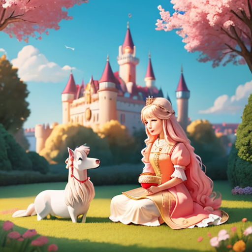 Princess Lena and the Red Car | Story.com