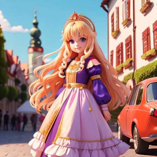 Princess Lena and the Red Car | Story.com