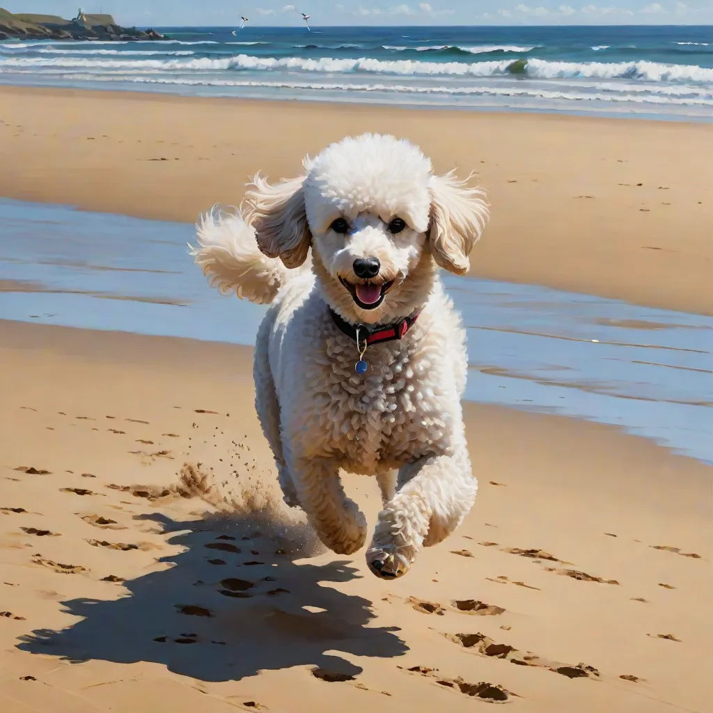 Tilly the Beach Poodle | Story.com