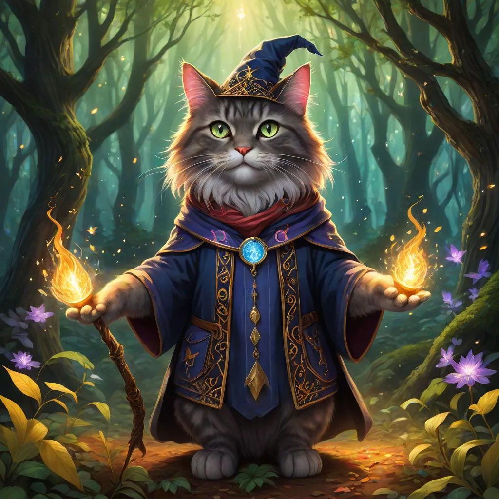 The Wizard Cat of Whiskerwood | Story.com