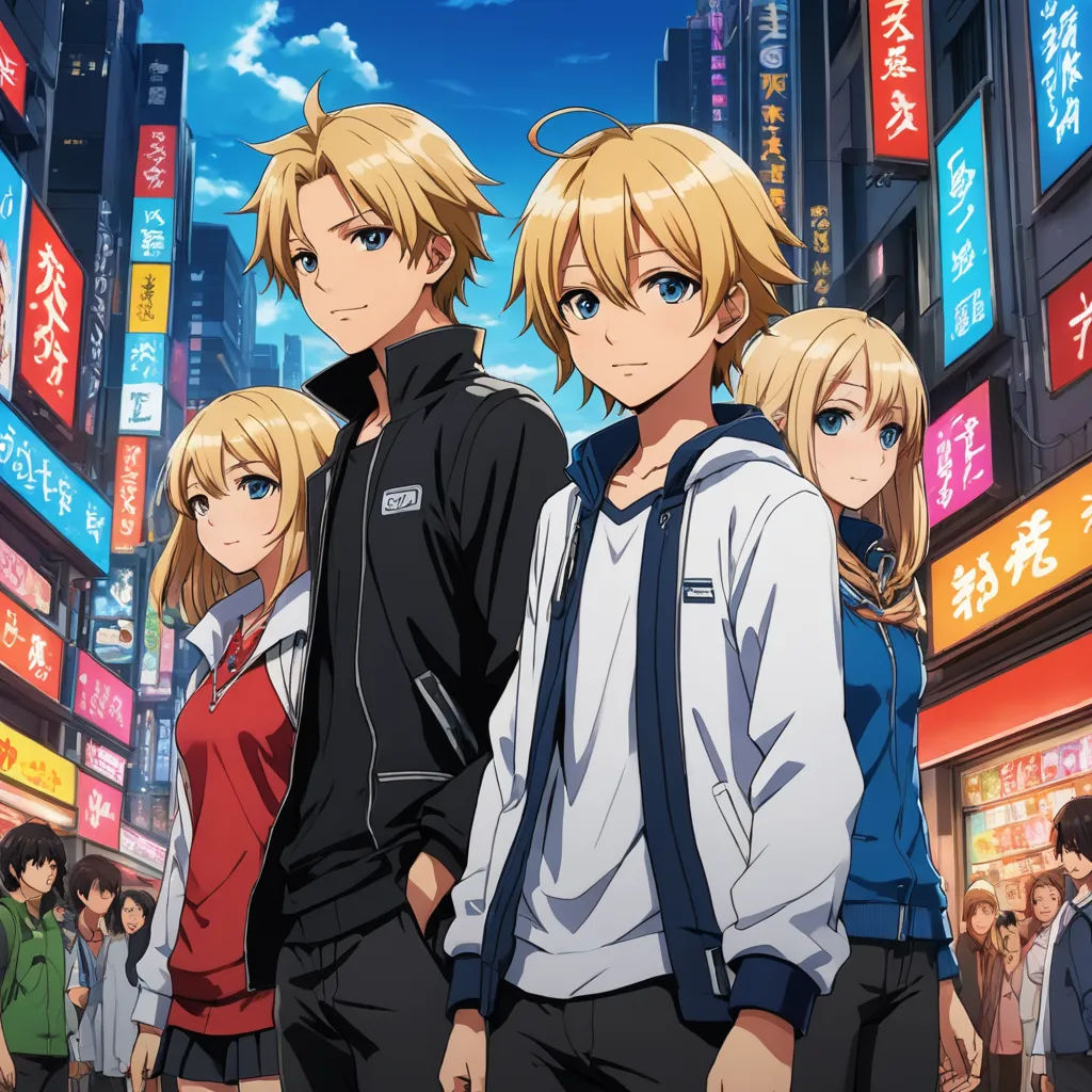 The Triplets' Anime Adventure | Story.com