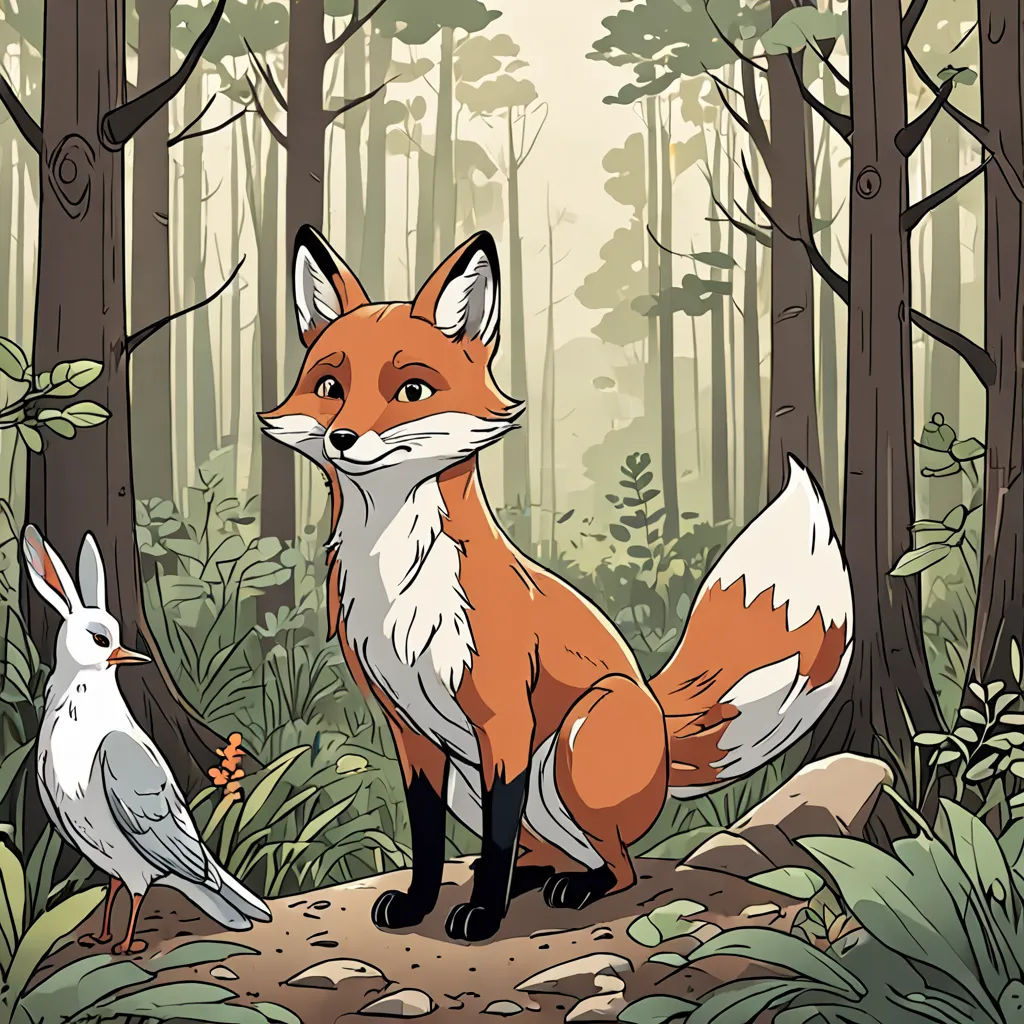 The Fox, the Rabbit, and the Bird | Story.com