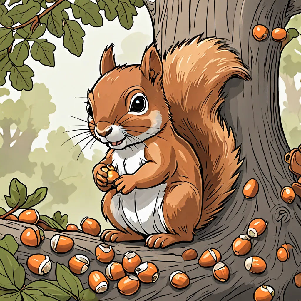 The Squirrel's Secret Stash | Story.com