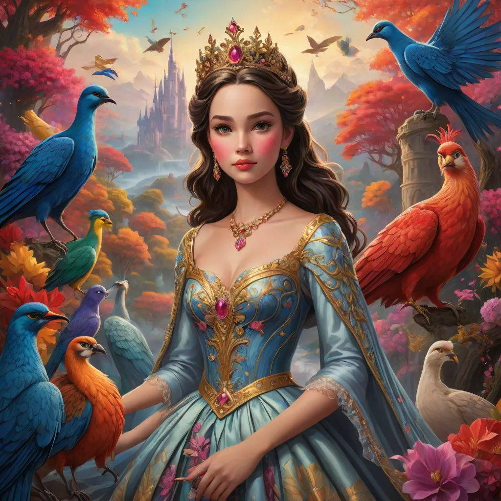 The Princess and the Nine-Headed Bird | Story.com