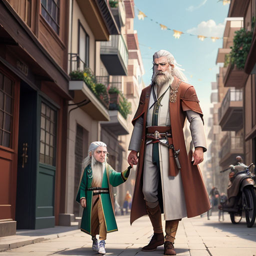 The Elderly Jedi Wizard | Story.com