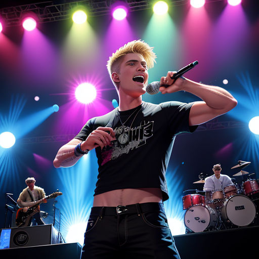 Lights Singer Blonde Hair