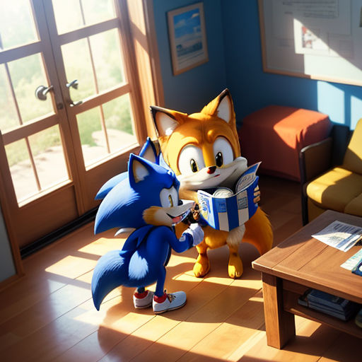 The Little Sonic and the Big Lab Coat | Story.com