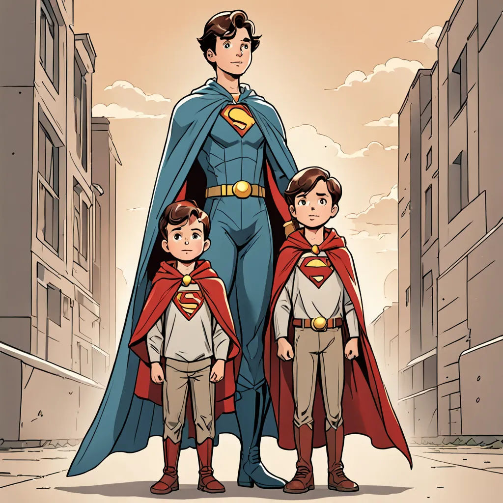 The Superhero Brothers | Story.com
