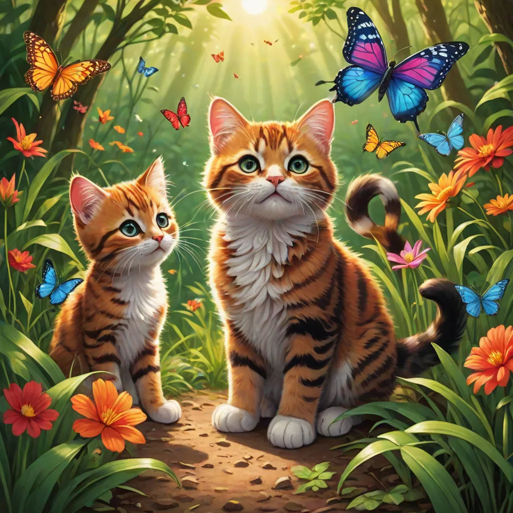 Kelly Kitty and FireCracker Cat's Backyard Adventure | Story.com