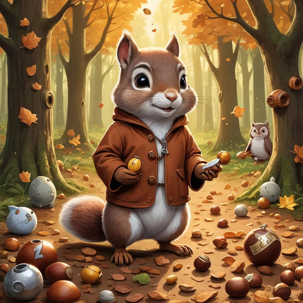 Penny the Saving Squirrel | Story.com