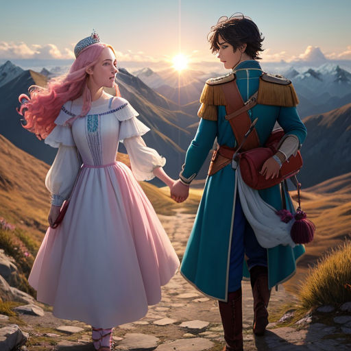 Fantasy Princess And Prince