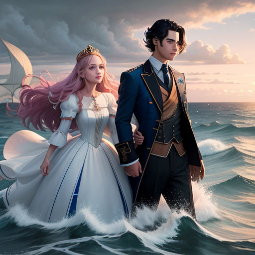 Fantasy Princess And Prince