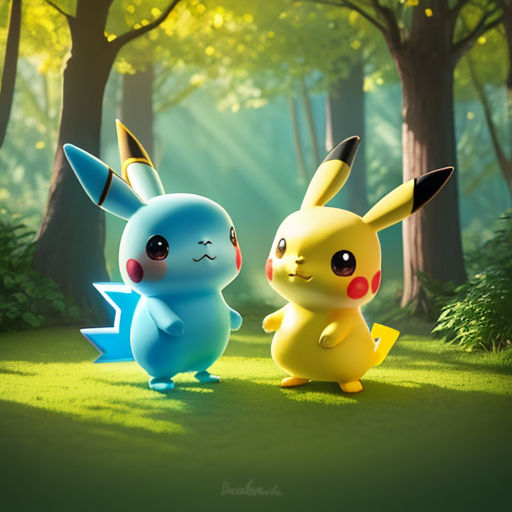 Eevee And Pikachu Love Story