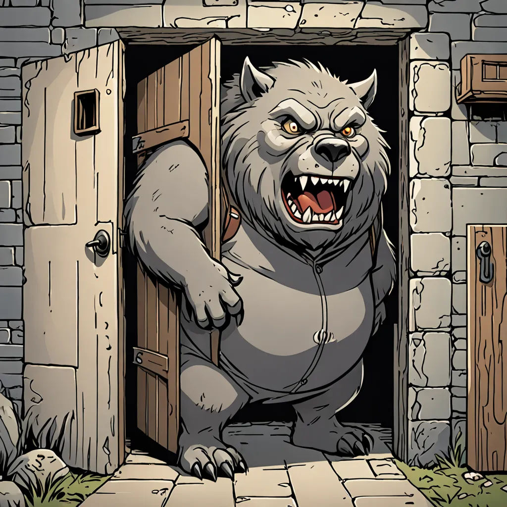The Fat Werewolf Gets Stuck | Story.com