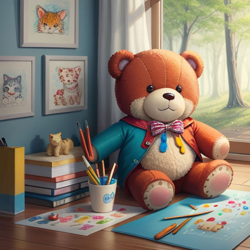 The Adventures of Teddy: Coloring Book | Story.com