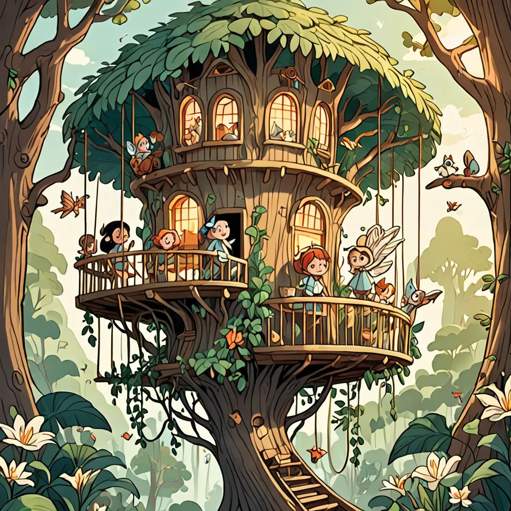 The Adventures of Lily and the Enchanted Treehouse | Story.com