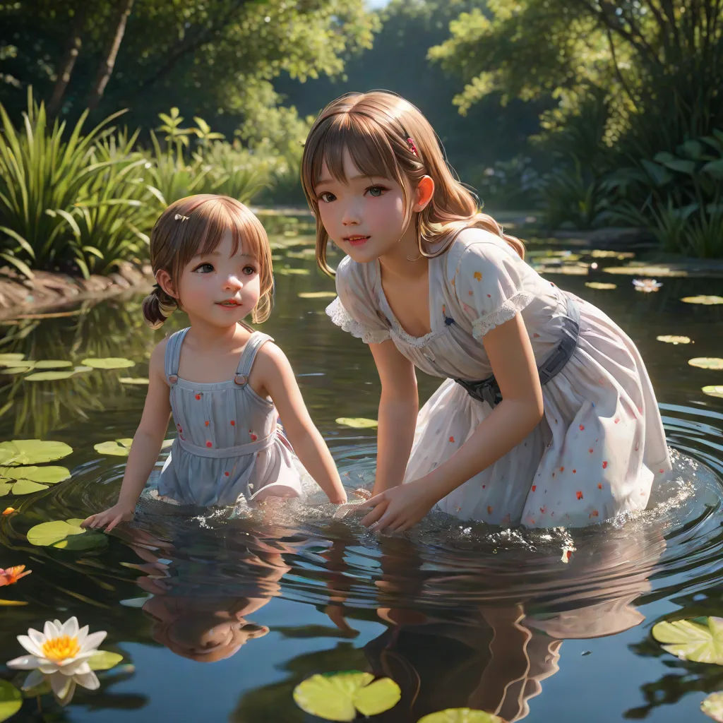 Loli and Lola's Pond Adventures | Story.com