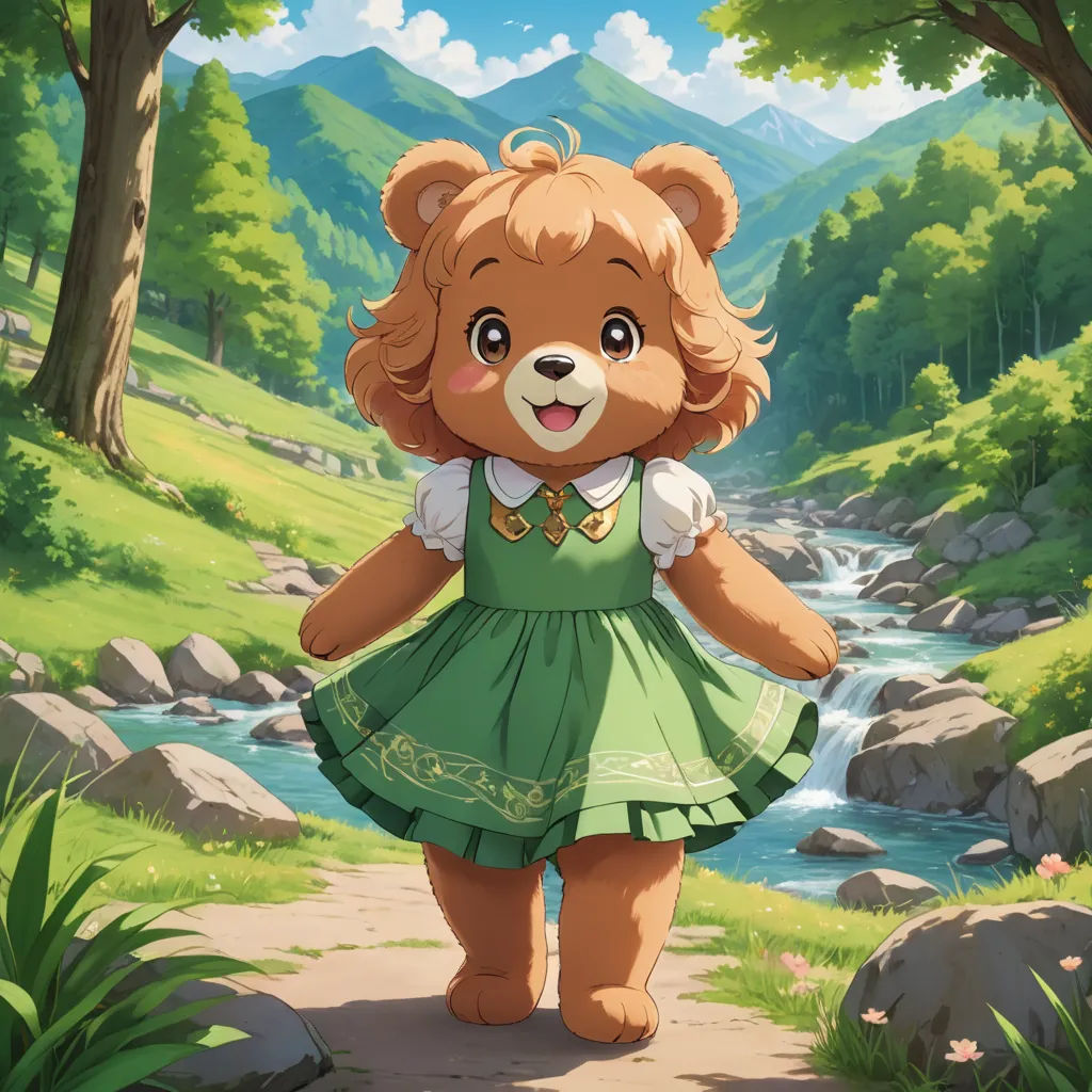 Peaches and the Big Brown Bear | Story.com