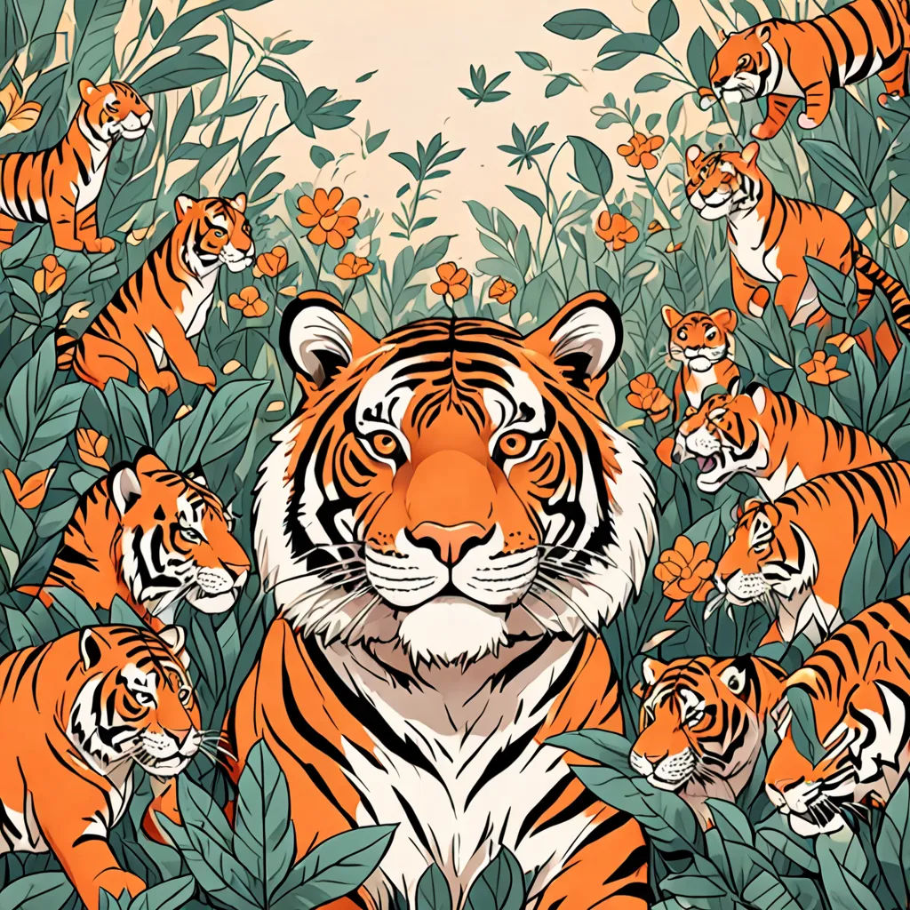 Jonathan The Brave Tiger By Tanja Isabella | Story.com