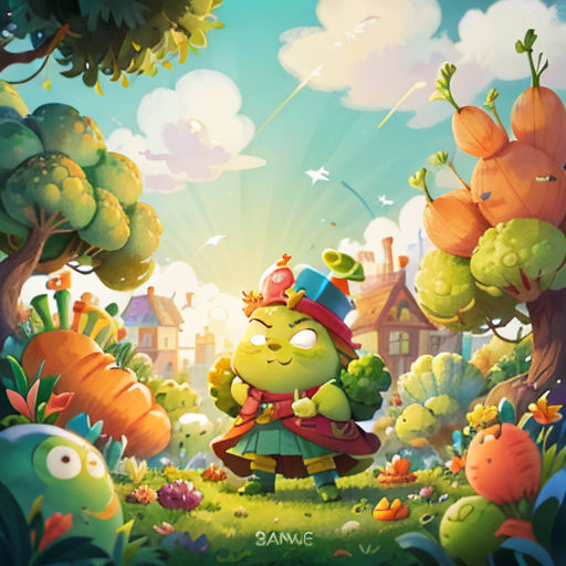 The Vegetable Hero | Story.com