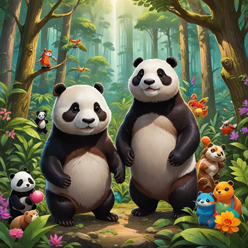 Otter and Panda: Heroes of the Forest | Story.com