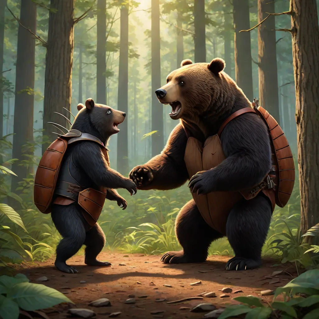 The Boastful Bear and the Humble Cockroach | Story.com