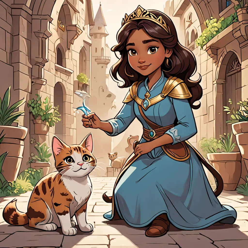O Gato Mágico e a Princesa Aventureira | Story.com
