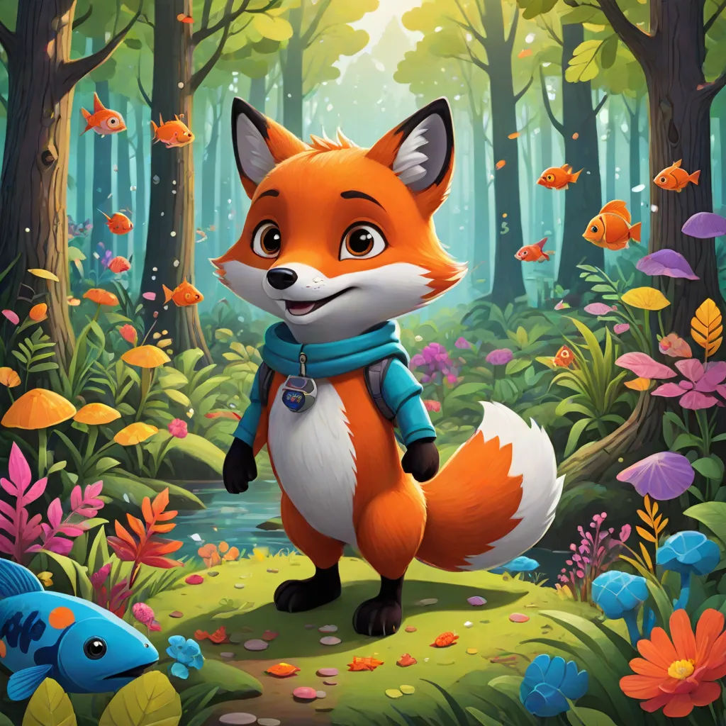 A Raposa e o Peixe Aventureiro | Story.com