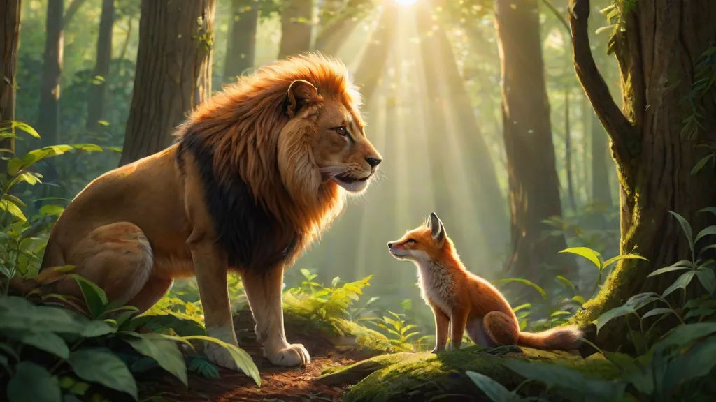 The Heartbreaking Tale of the Lion and the Fox | Story.com