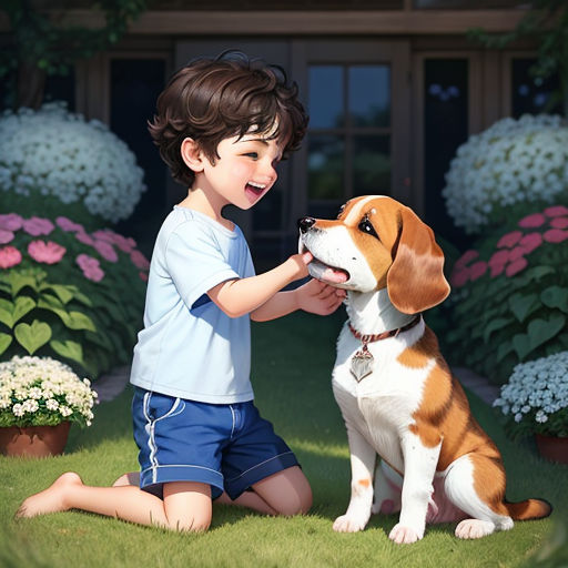 The Little Boy and the Little Dog | Story.com