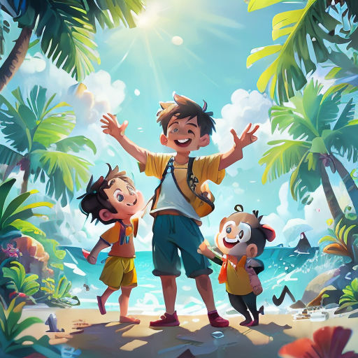 Tom and Bobo's Beach Adventure | Story.com