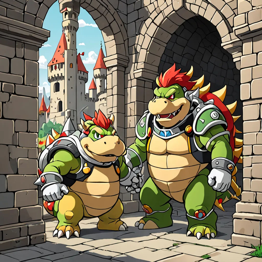 The Secret Transformation of Bowser and Bowser Jr. | Story.com