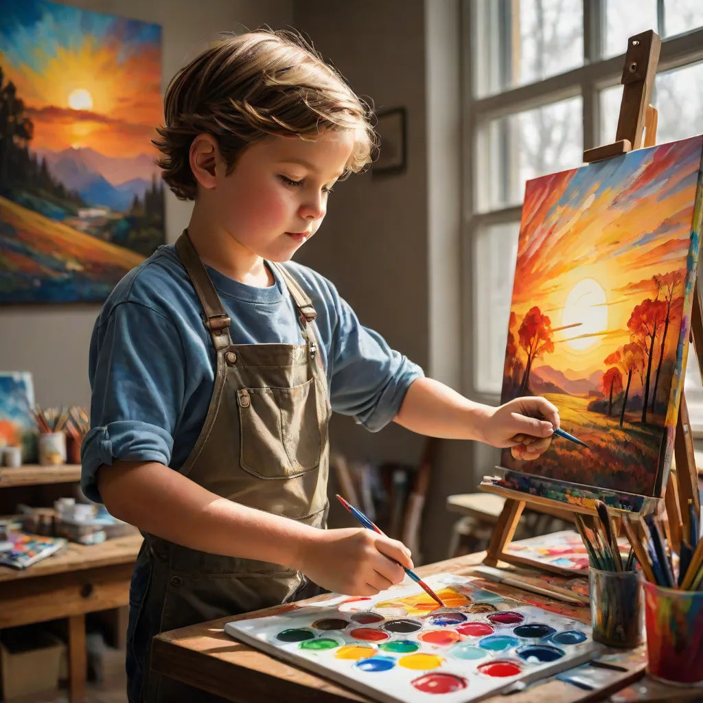 Mathis, le petit artiste | Story.com