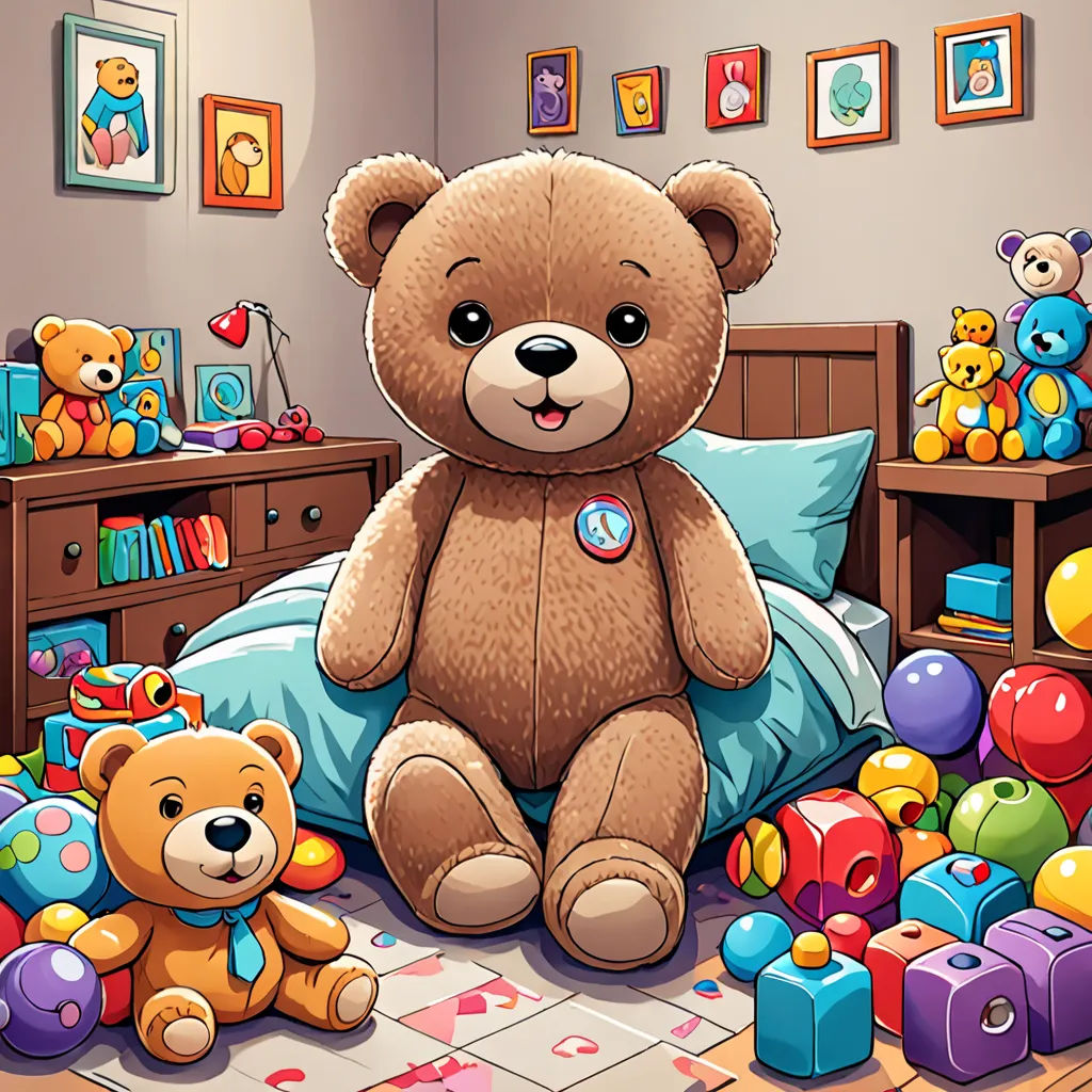 Teddy Bear Tilly Does Not Want To Sleep | Story.com