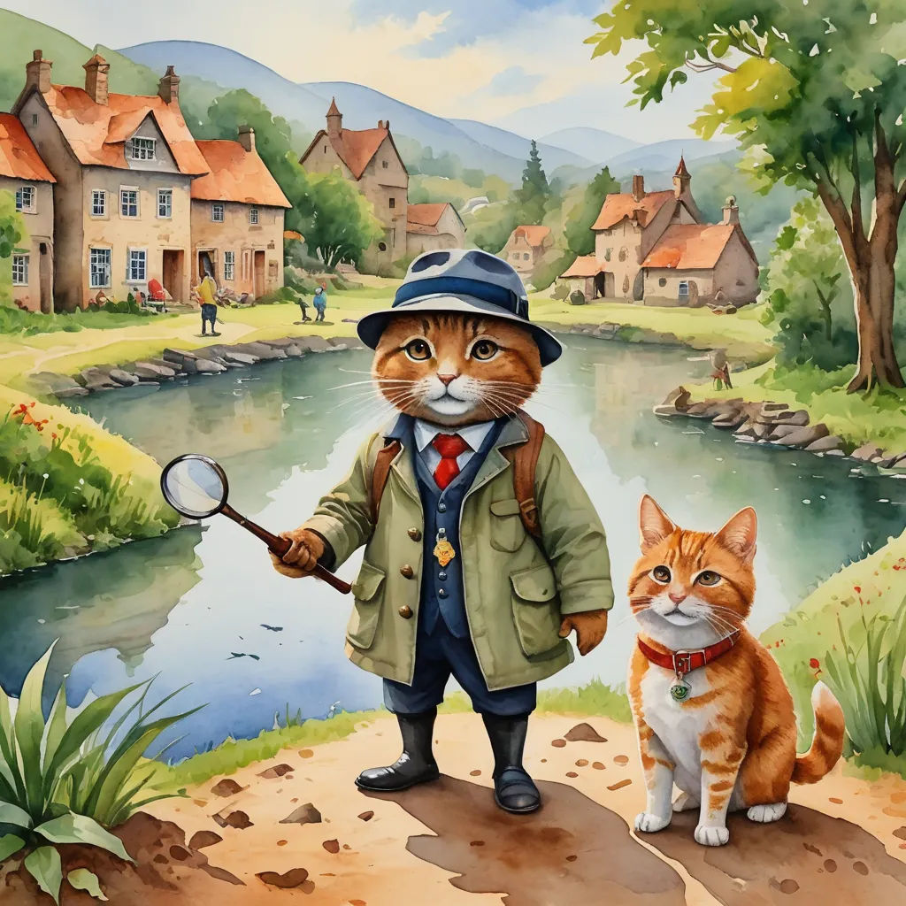 The Adventures of Detective Cat: The Mystery of the Missing Lake ...