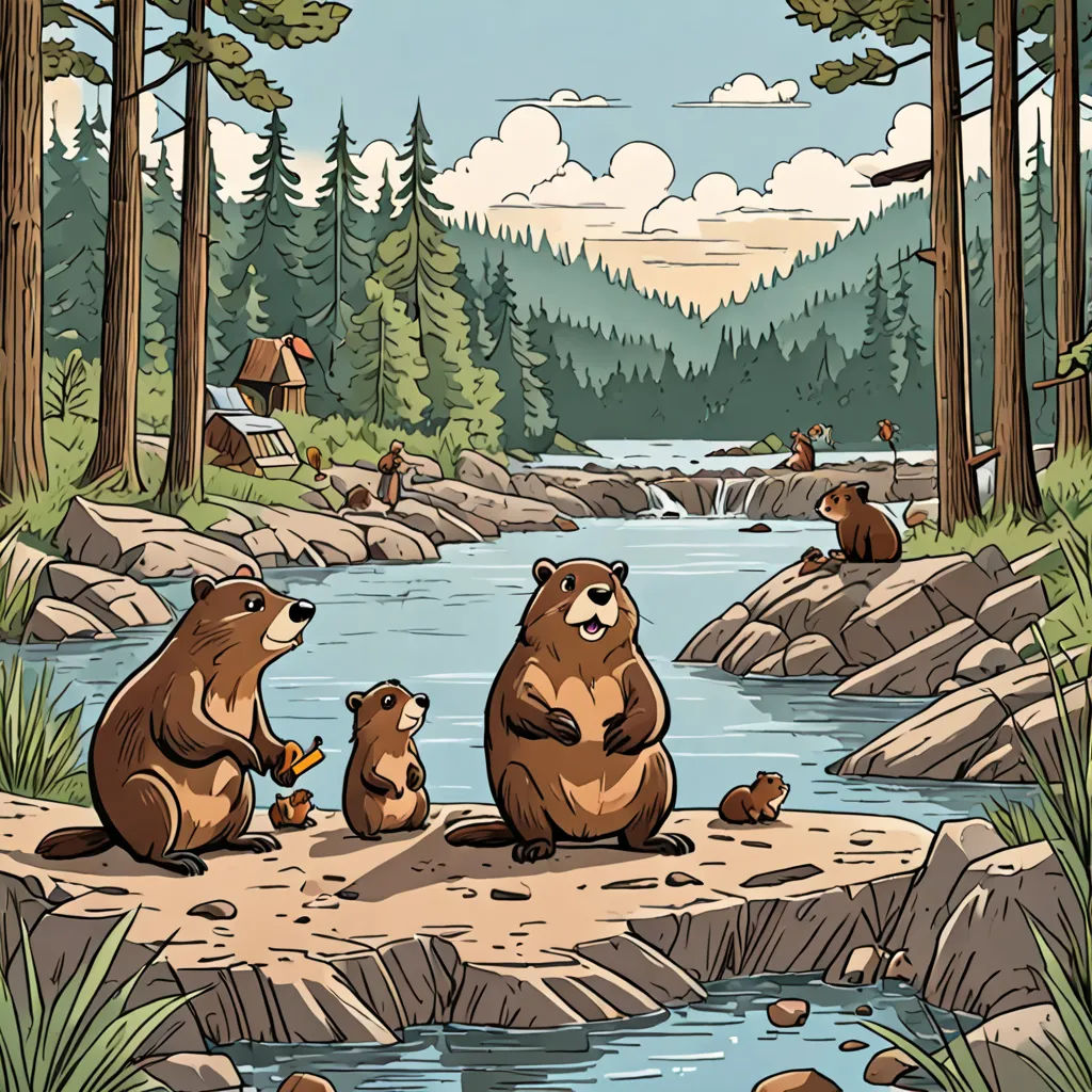 The Brave Beaver and His Family | Story.com