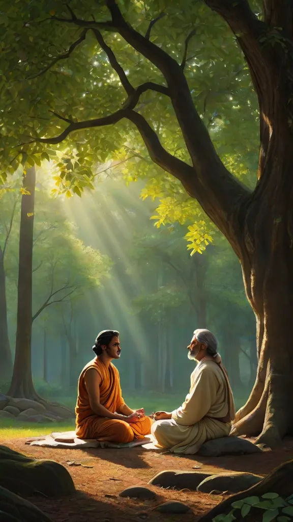 Watch:The Scholar and the Sage | AI Philosophy Videos | Story.com