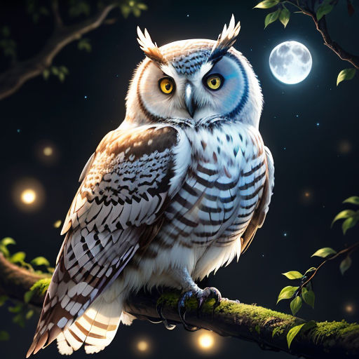 The Moonlit Magic Owl | Story.com