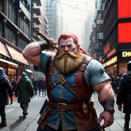 The Dwarf's Adventure in the Big City | Story.com