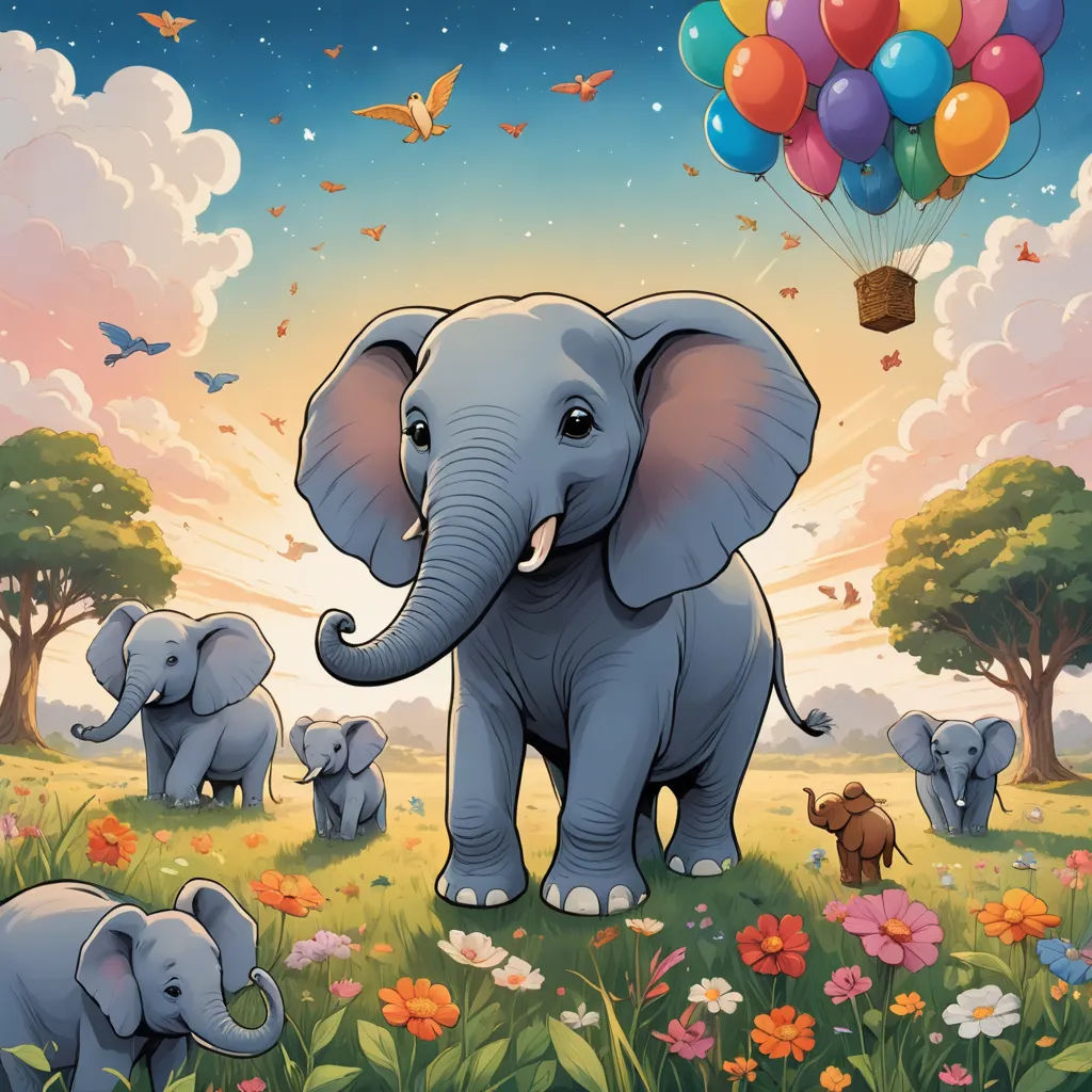 Le Petit Éléphant qui Voulait Voler | Story.com