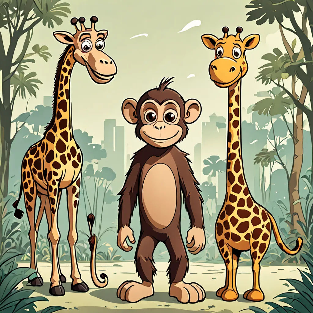 The Misadventures of Monkey and Giraffe | Story.com